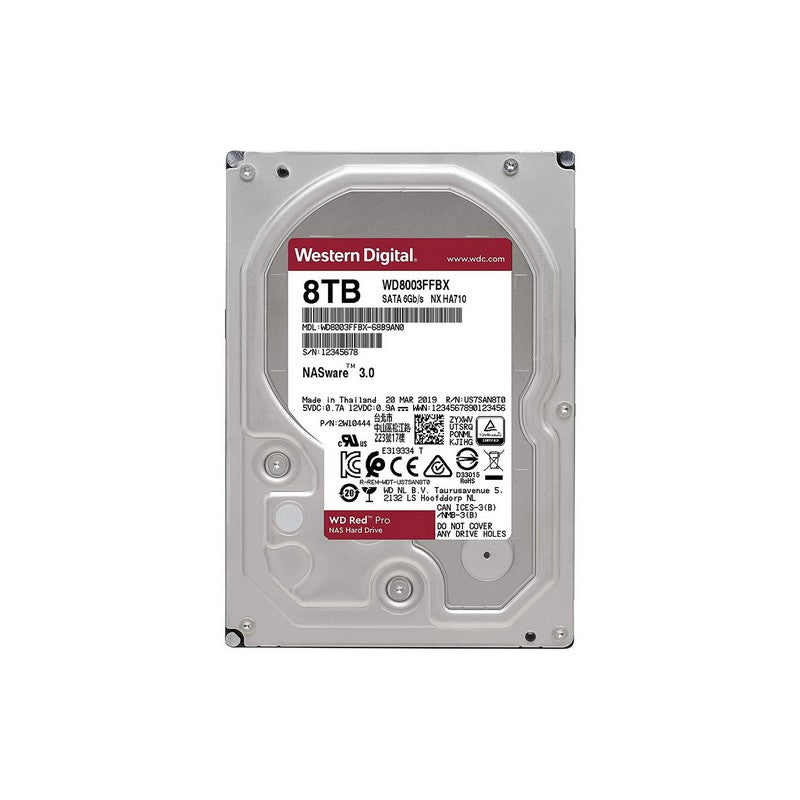 8TB 3.5" WD Red NAS HARD DRIVE – Infinite Branded Accessories
